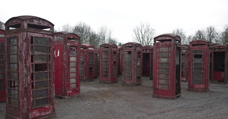 Deserted Places: UK's red telephone box graveyard
