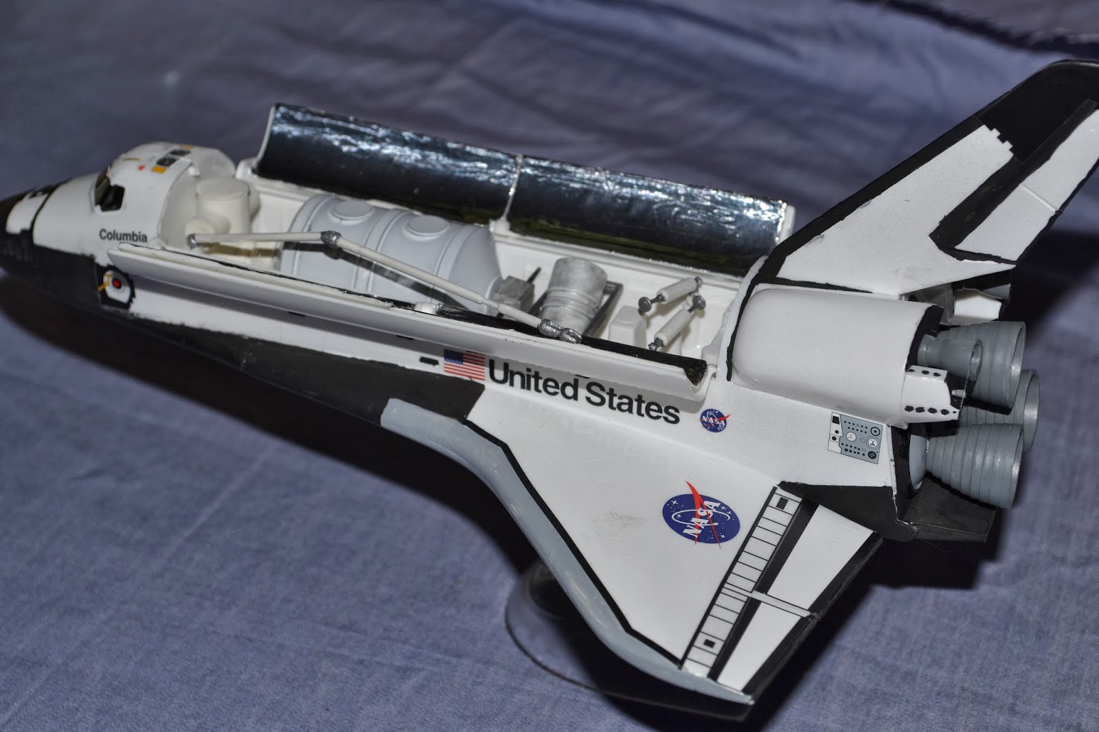Happyscale-Modellbau: Space Shuttle Columbia - Revell 1/144 built by ...