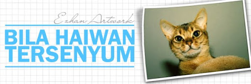 ezhan-artwork: Bila Haiwan Tersenyum Riang