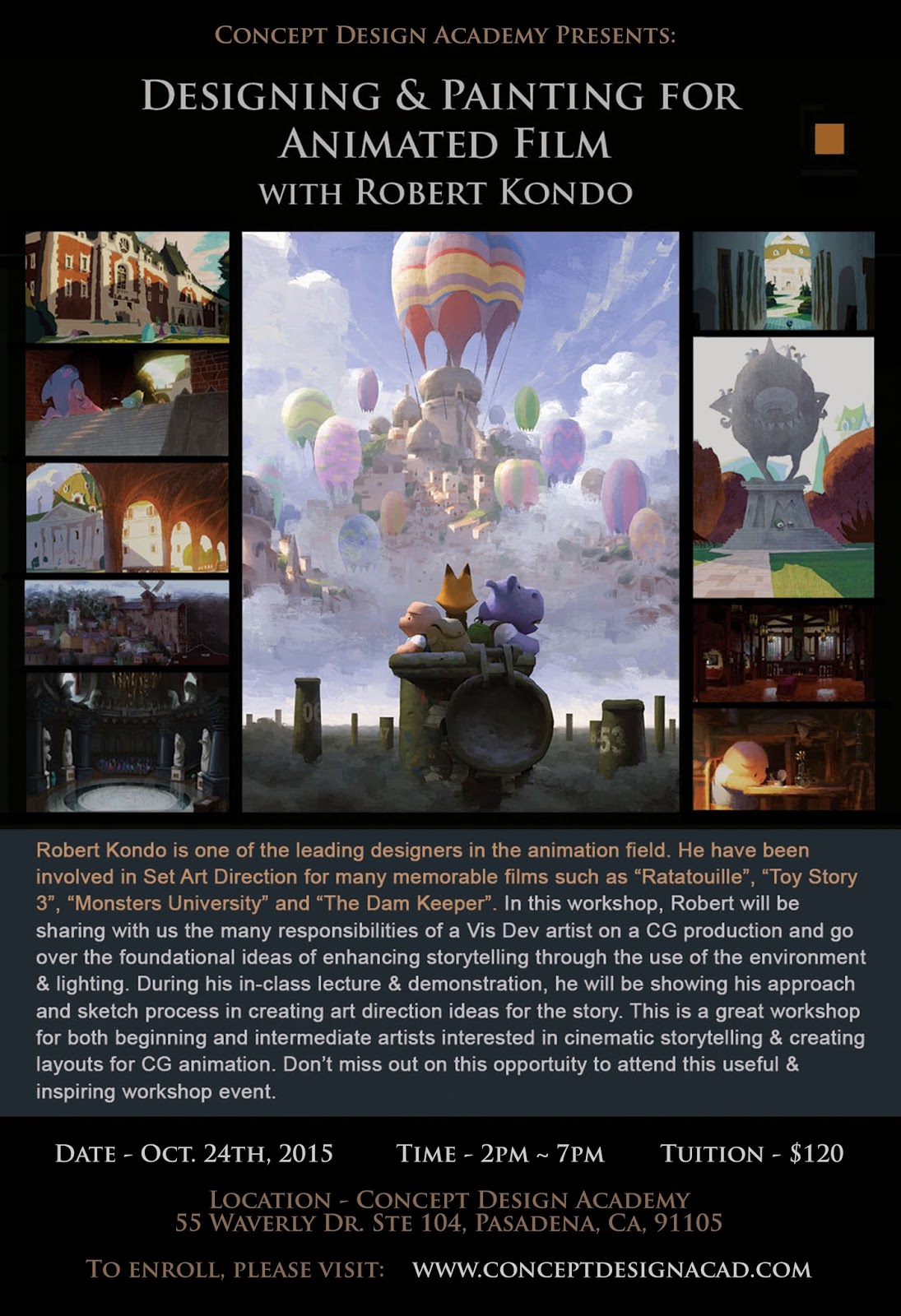 Concept Design Academy: "Design & Painting for Animated Films" with ...