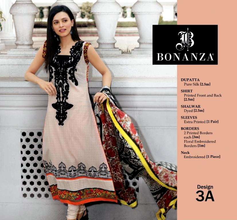 Bonanza Spring Summer Lawn Collection 2013 | Printed Summer Lawn By ...