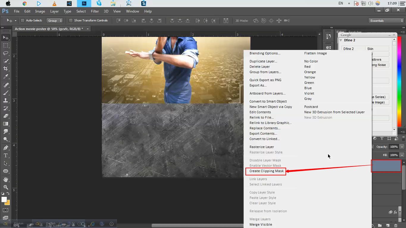 How to design a Poster in Photoshop - Apple Graphic Studio