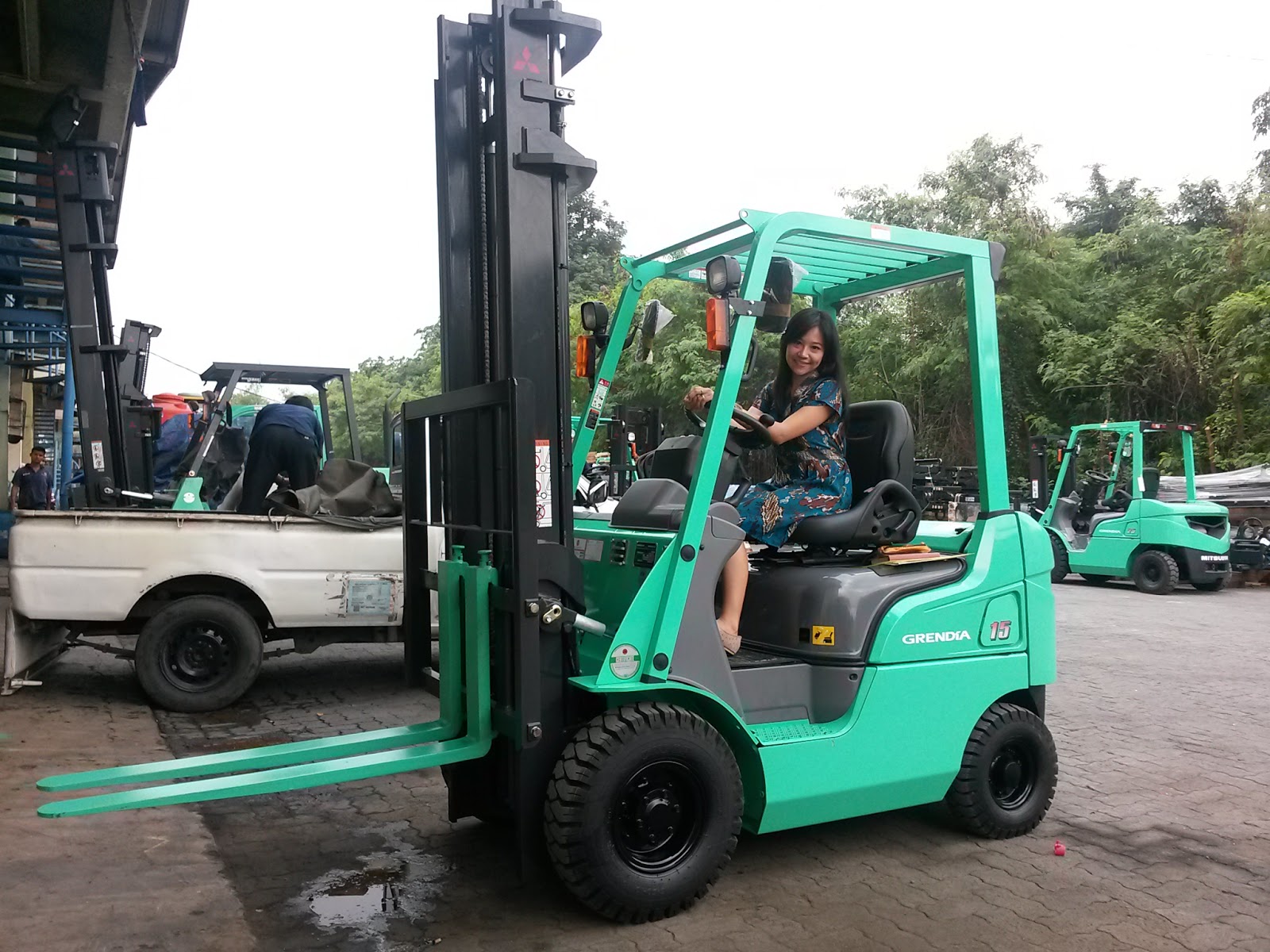 Mitsubishi Nichiyu Forklift: Forklift Mitsubishi Nichiyu Jakarta Murah 2019