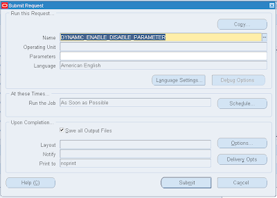 Learning SOA: Dynamically Enable disable parameters in a concurrent program