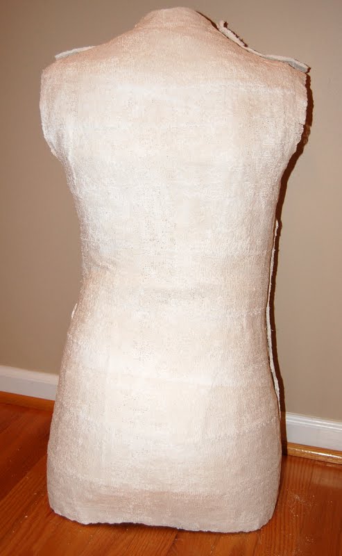 LULUSHION: Making of a Dress Form Part 1 of 4 - Cast Yourself