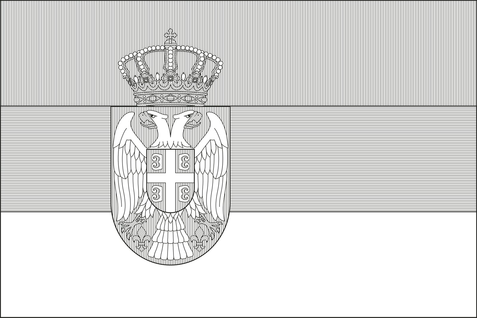 Zastava i grb Srbije - Serbian flag & coat of arms: Zastava Srbije ...