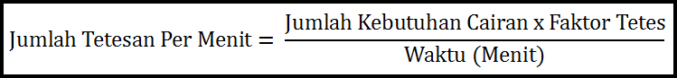 Blog Wijj: Cara Cepat Menghitung Tetesan Infus