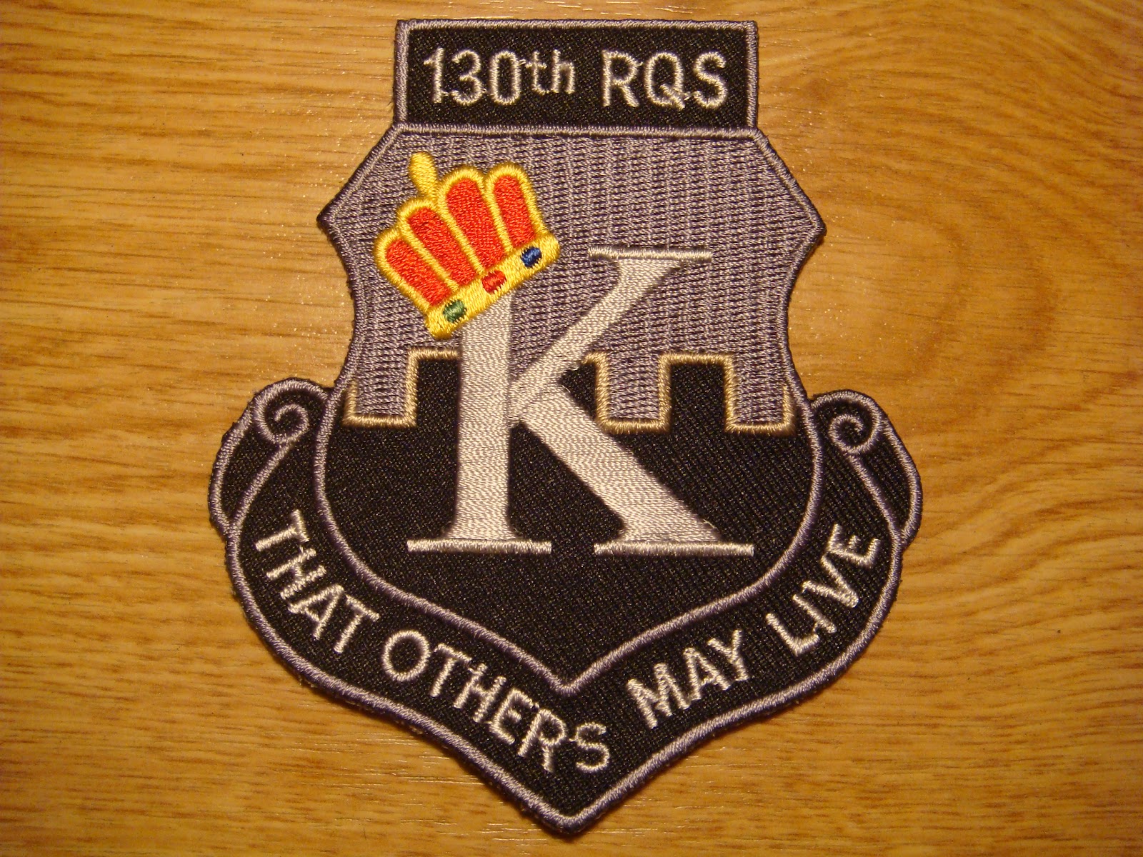 THE USAF RESCUE COLLECTION: USAF 130th RQS / Kings Patch