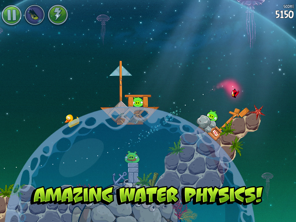 Apps do iPad: Angry Birds Space HD