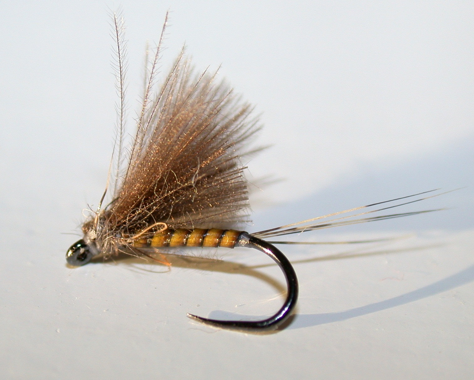 River Fly Box: Olive Quill
