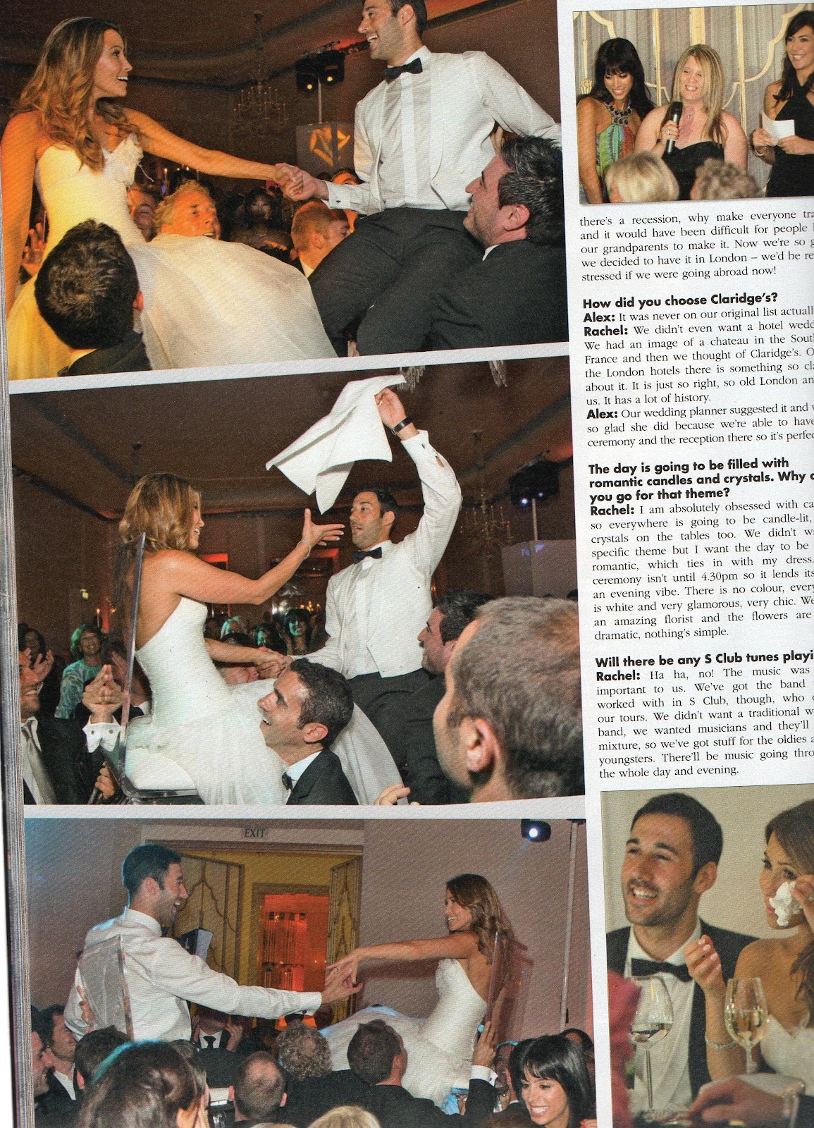 Red Carpet Wedding: Rachel Stevens and Alex Bourne - Red Carpet Wedding