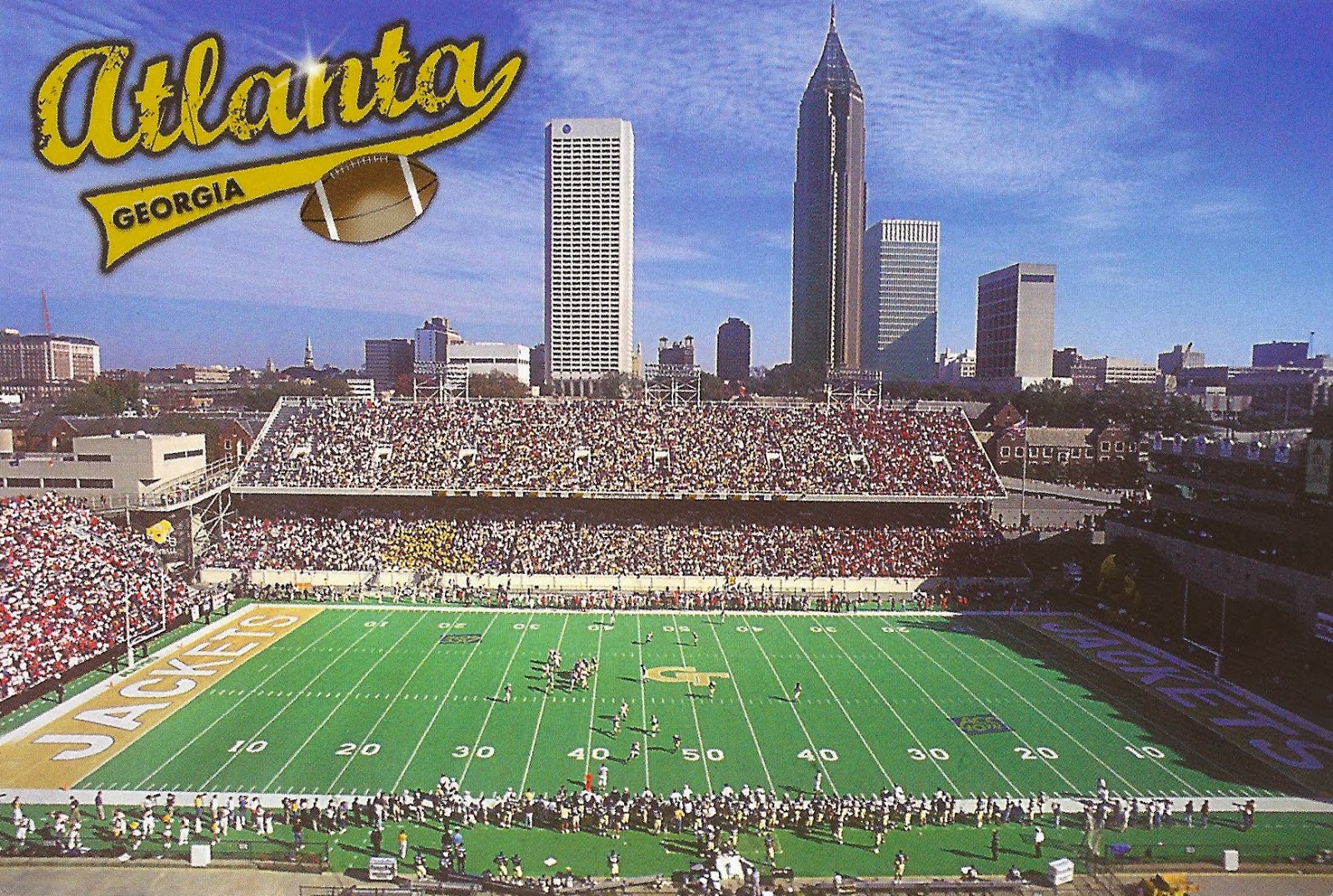 My Favorite Views: Georgia - Atlanta, Bobby Dodd Stadium During a ...