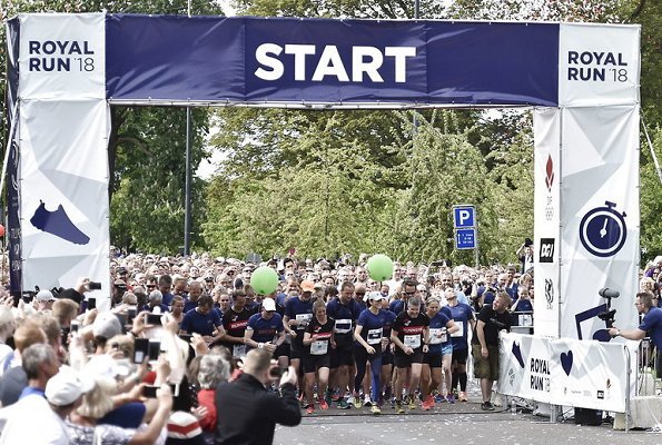 Crown Princess Mary participated in Royal Run in Odense
