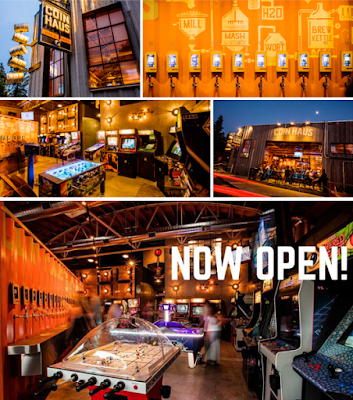 SanDiegoVille: Cohn Restaurant Group's Coin Haus 'Beercade' Open In La Mesa