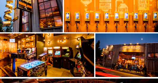 SanDiegoVille: Cohn Restaurant Group's Coin Haus 'Beercade' Open In La Mesa