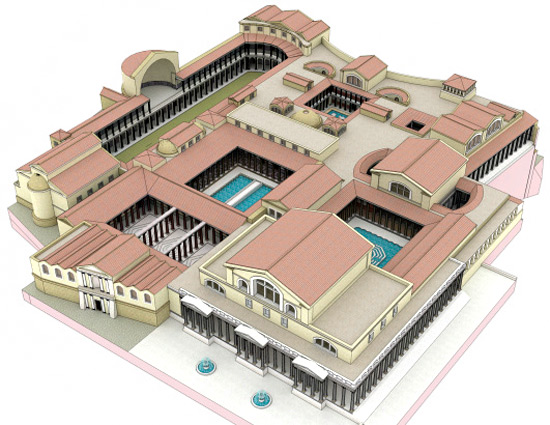 DOMUS FLAVIA - DOMIZIANA | romanoimpero.com