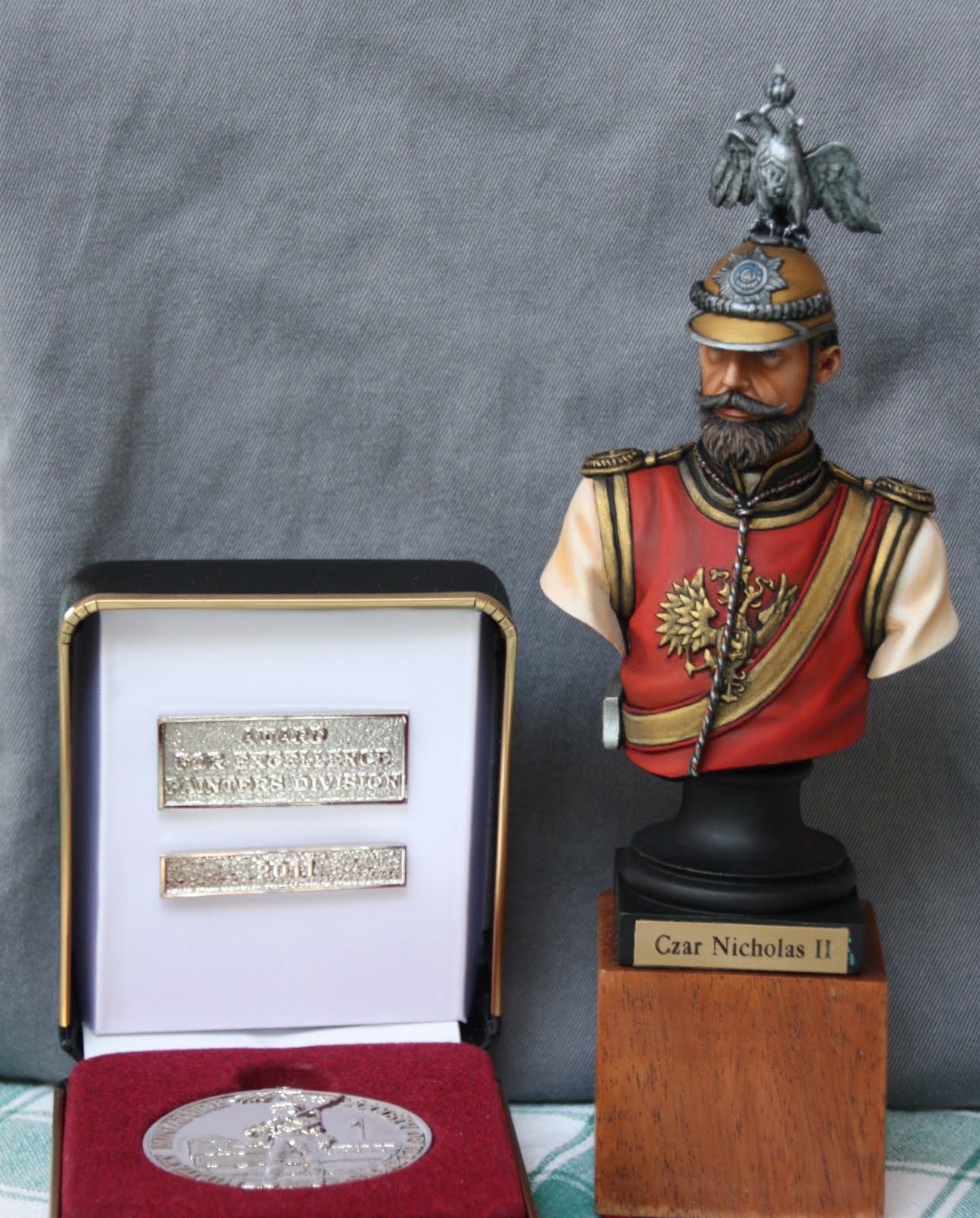 PAINTED FIGURES BY MIKE CRAMER: Czar Nicholas II Russia 1868-1918