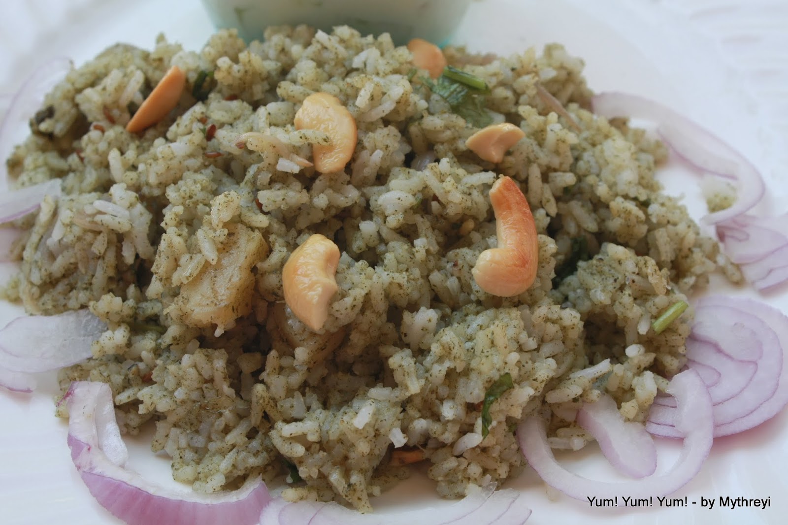 Yum! Yum! Yum!: Pudina Pulao ~ Mint Herbed Rice