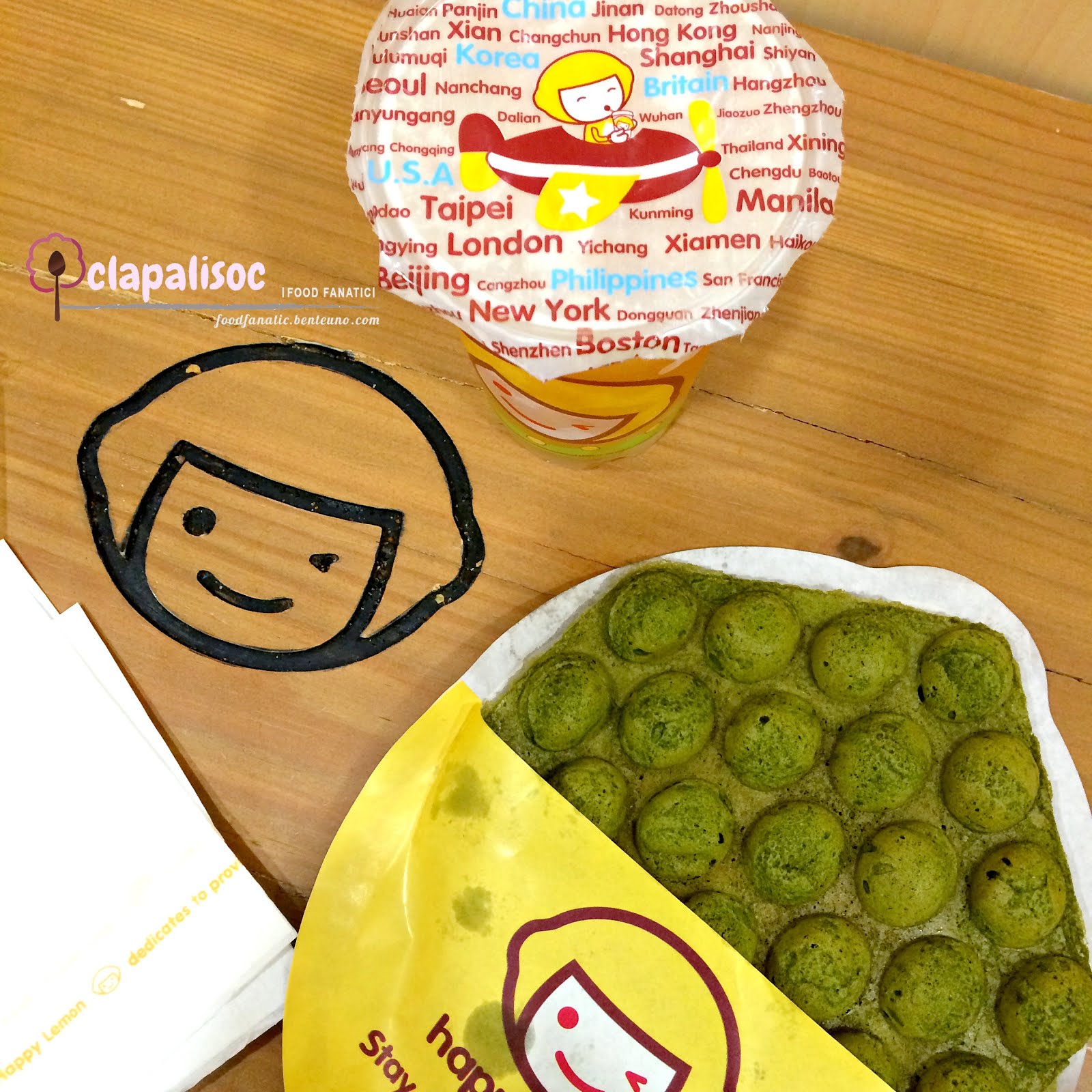 Everything Green Tea: Happy Lemon's Matcha Bubble Waffle ...