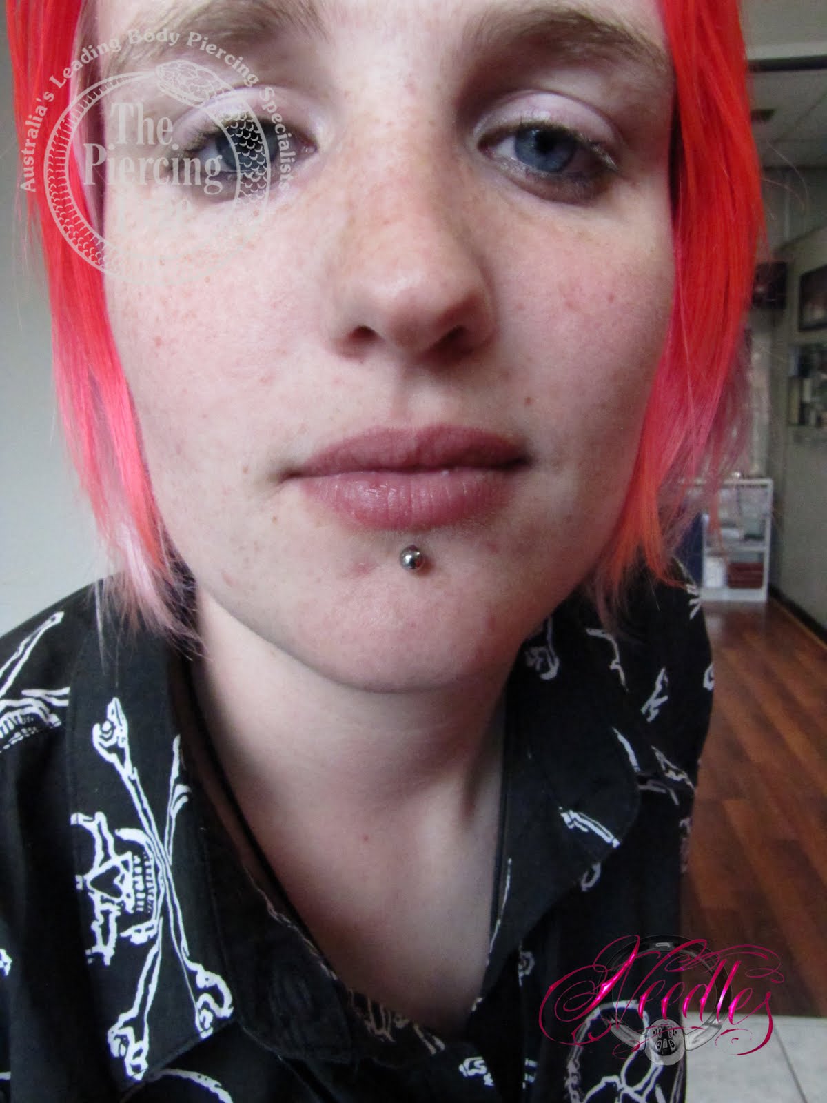 NINE BODY PIERCING BLOG: Healed Labret