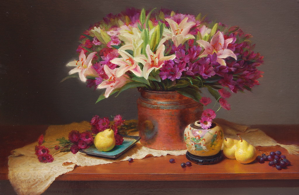 El arte es su máxima expresión : Bodegones sobre mesas de madera ...