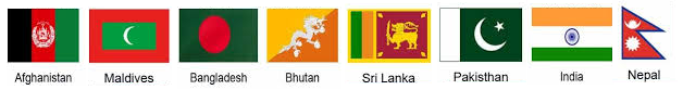 Trick to remember Countries of SAARC | GK-Tricks.com