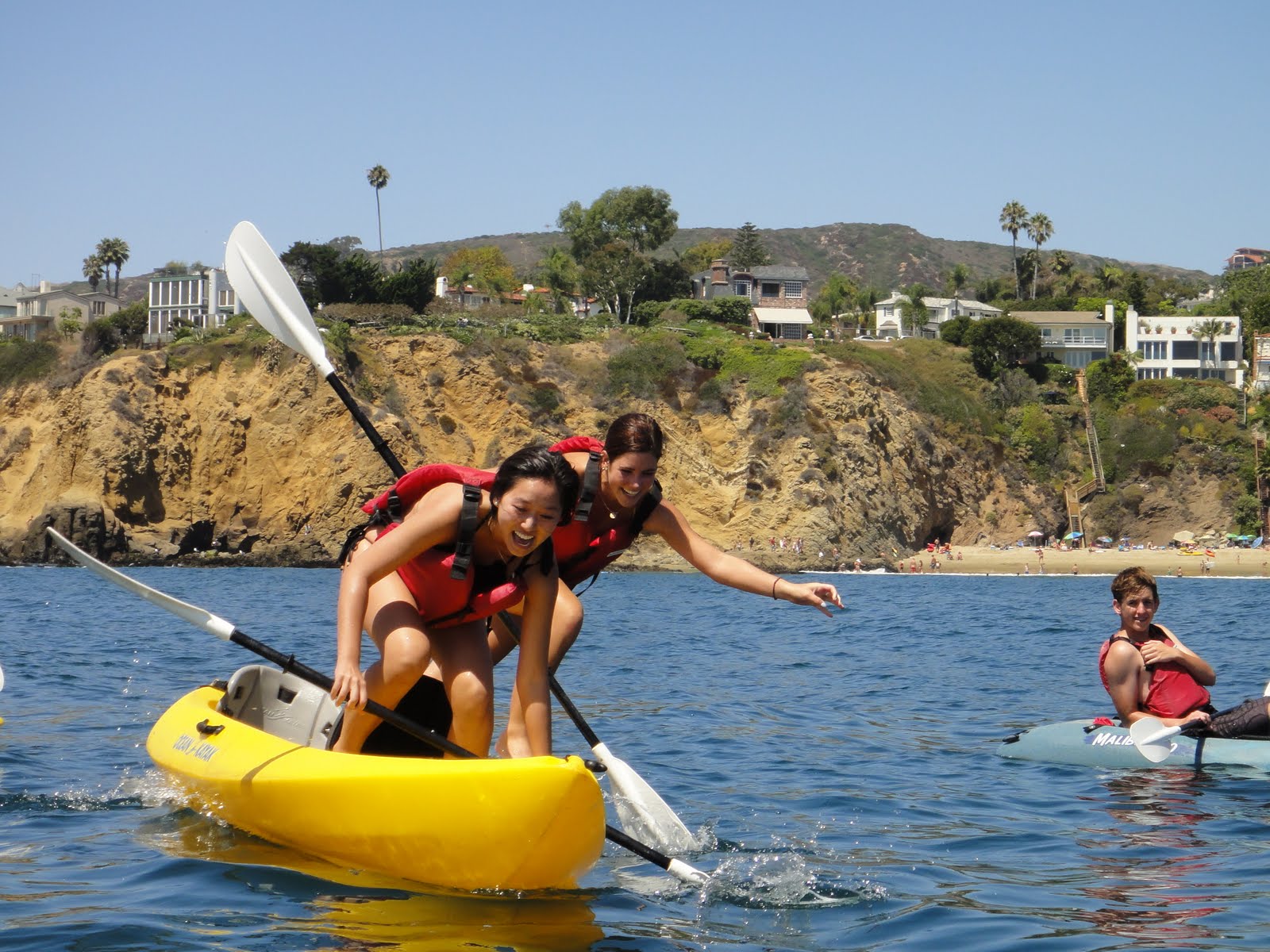 Happy Trails: Sea Kayaking at Laguna Beach