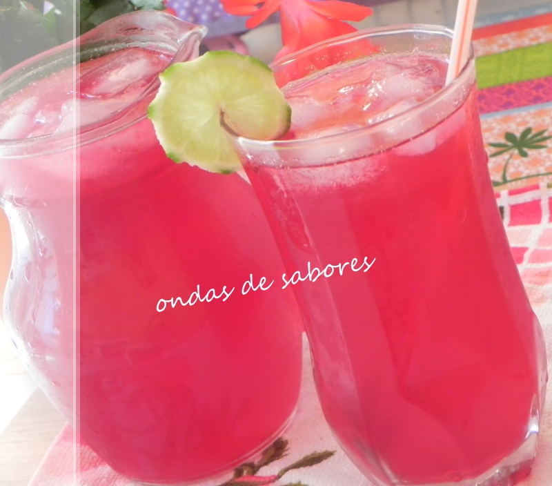 Ondas de Sabores: Pink Lemonade (limonada cor-de-rosa)