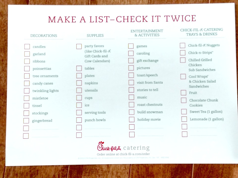 Woven by Words: Enjoying Chick-fil-A For The Holidays & A Giveaway # ...