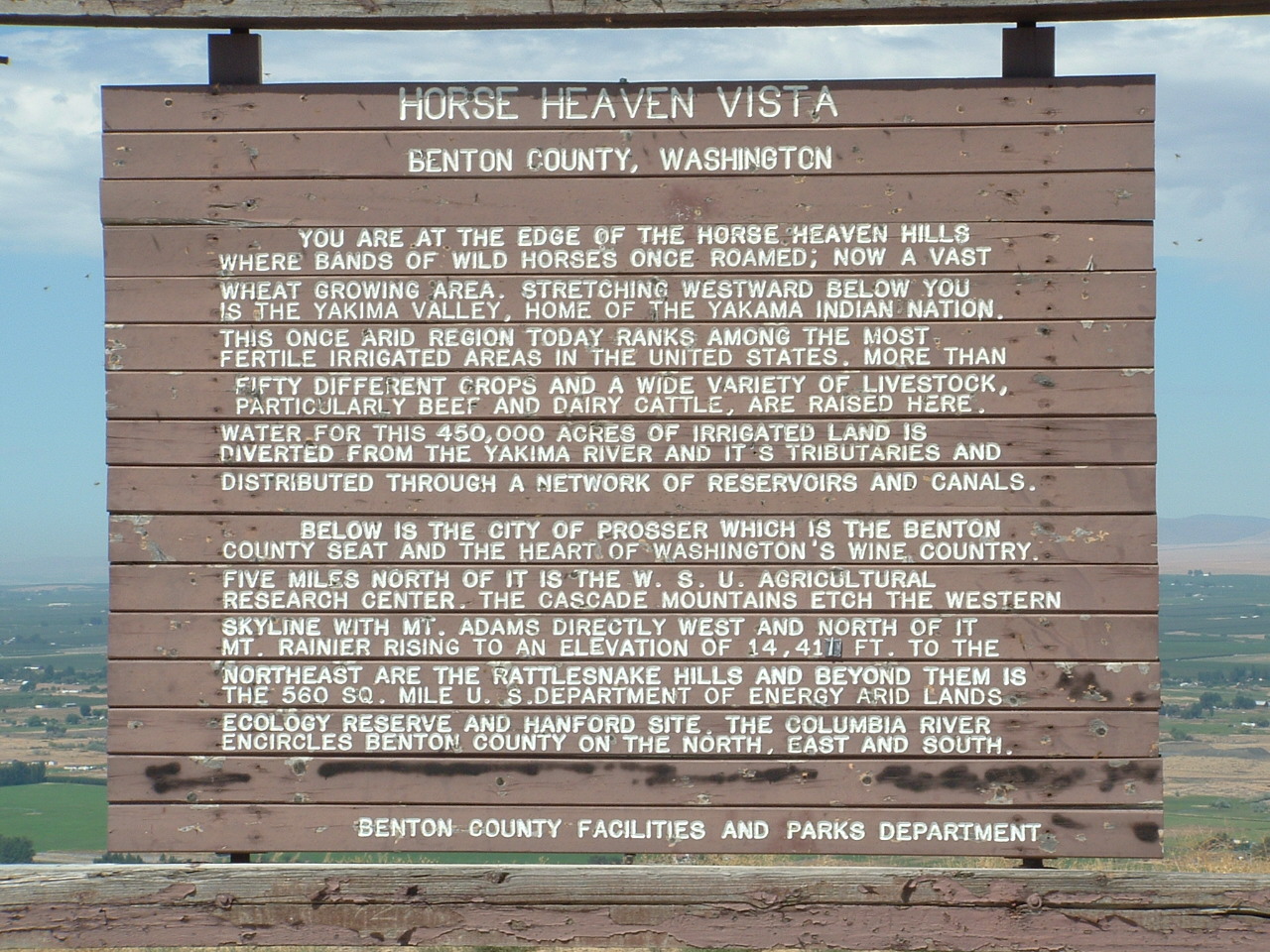 Laura's Blog: Thursday - Prosser, WA