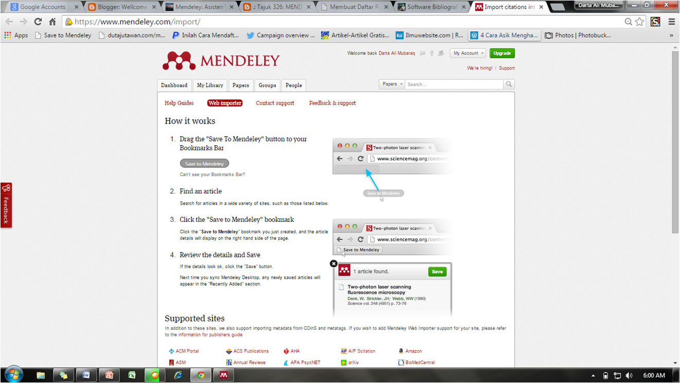 TIPS MENGGUNAKAN MENDELEY