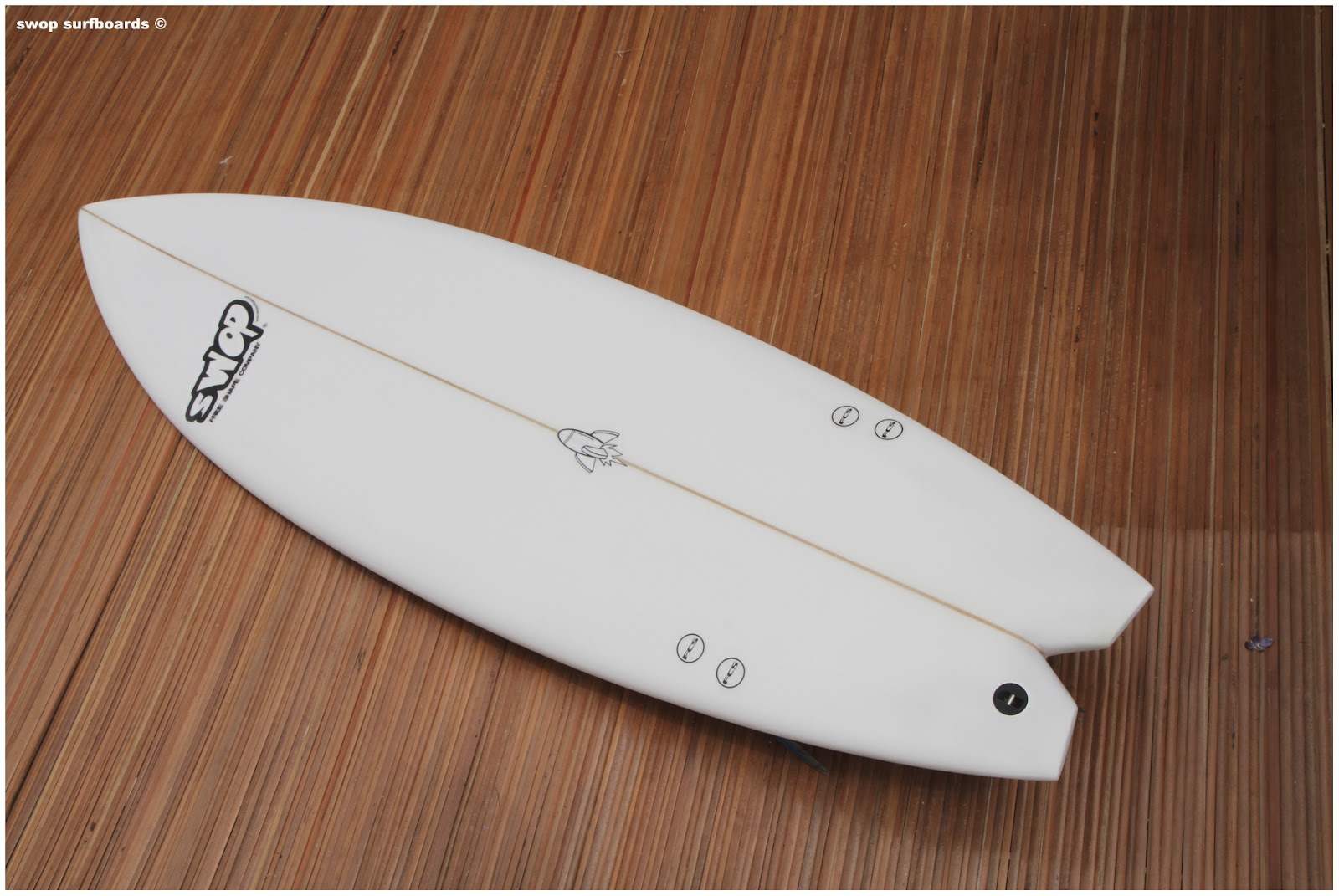 swop surfboards: STEALTH TAIL FISH