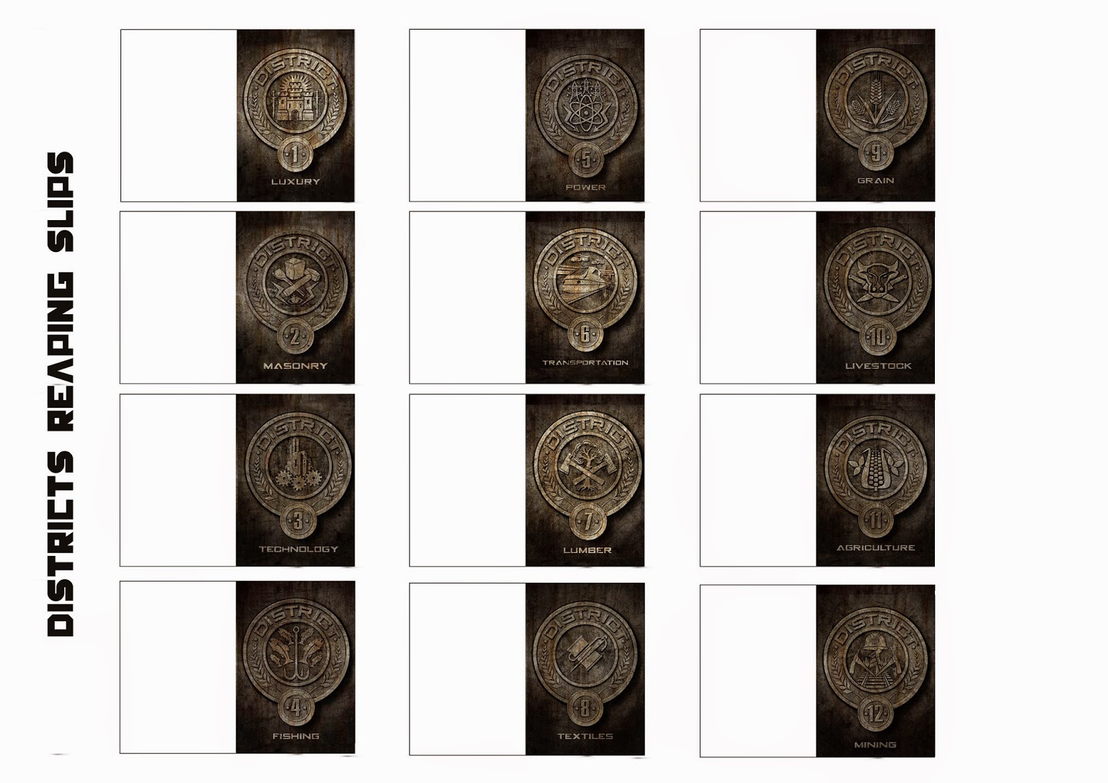 Great Fun etc: Hunger Games Party How To's (with Free Printables)