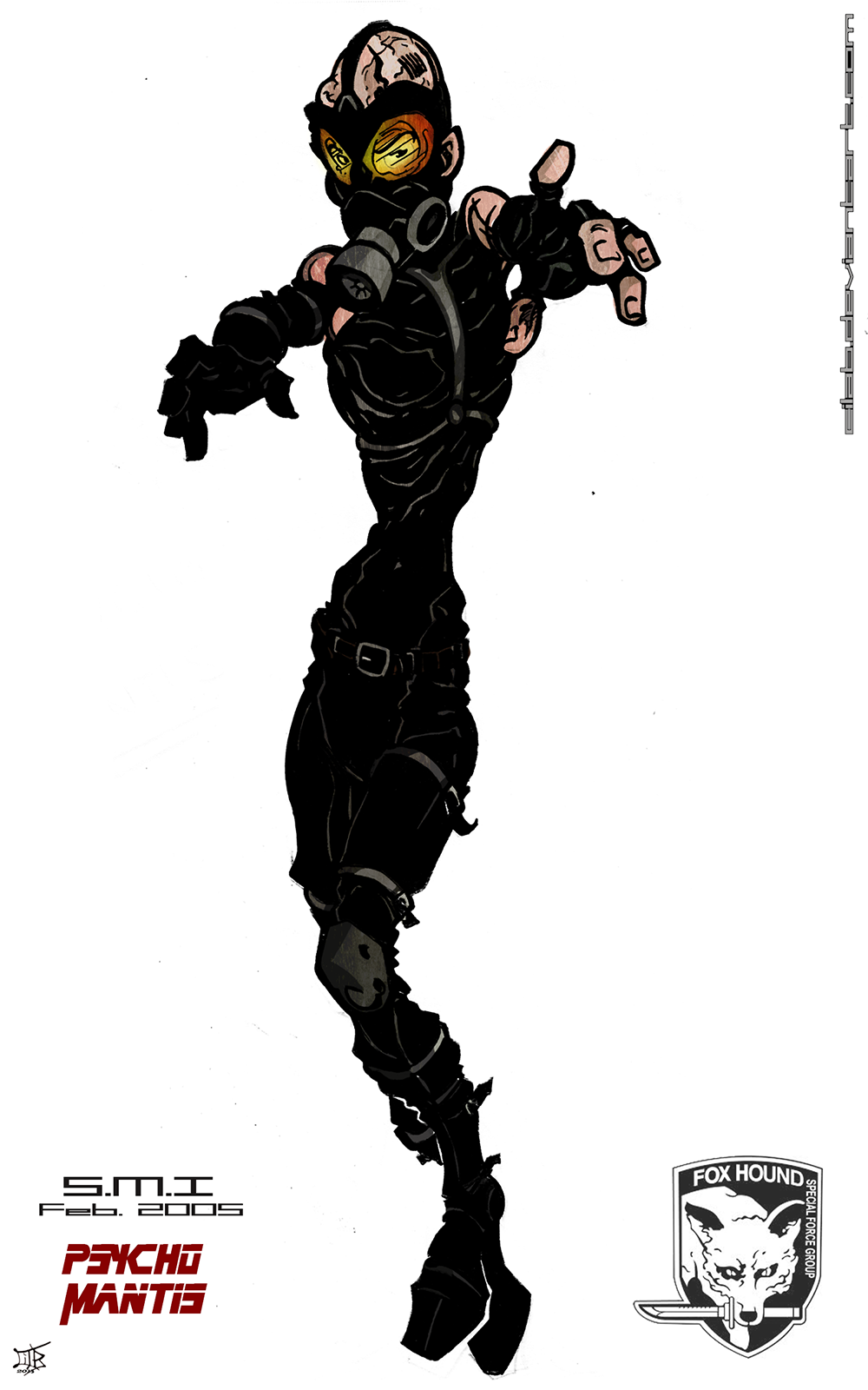 Cedric Lab: Liquid's FoxHound Unit - Metal Gear Tribute