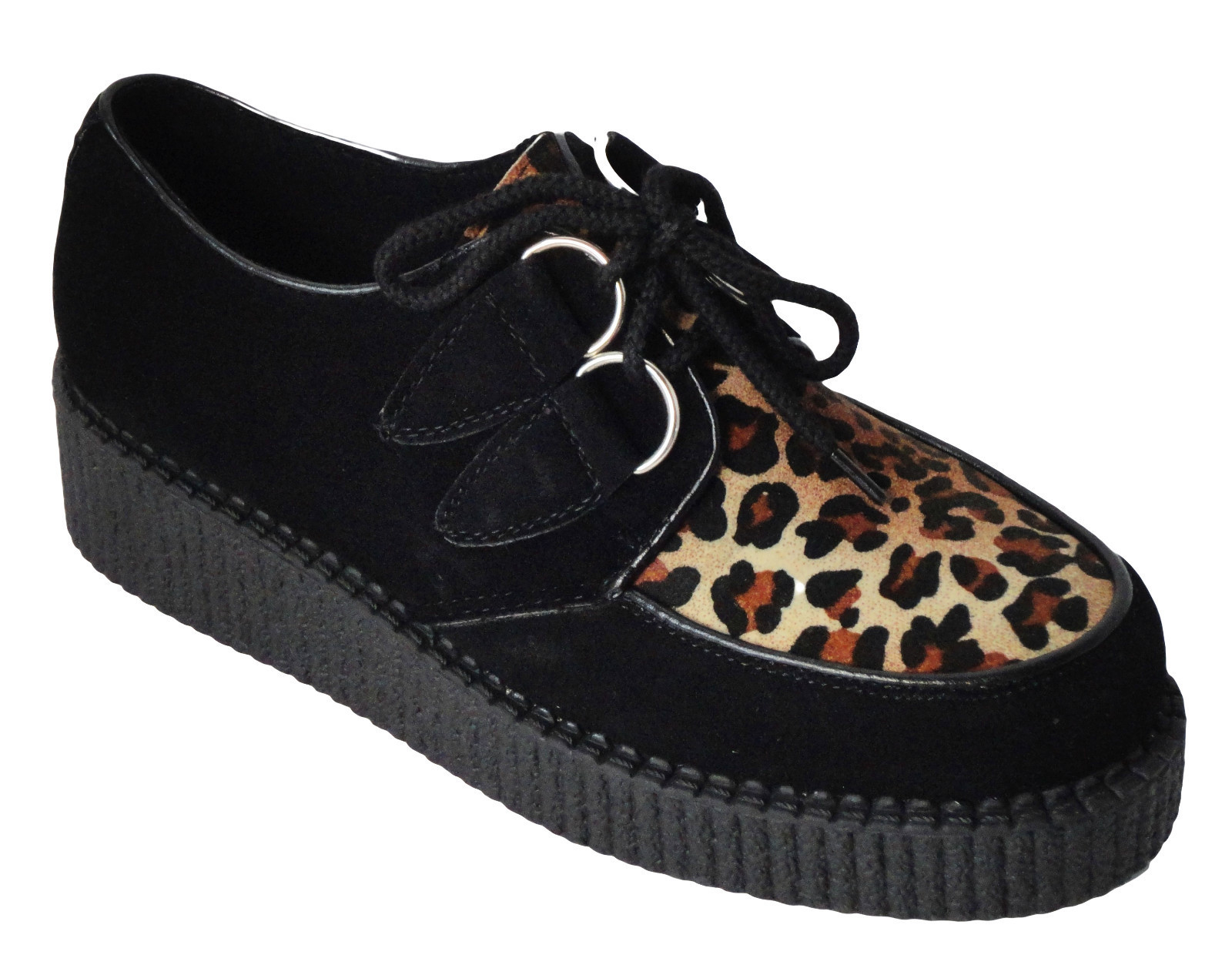 Kewtified: Flat creepers goth/punk shoes*
