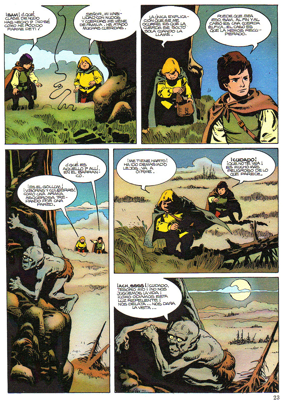 Los comics de Machete: El señor de los anillos (3)