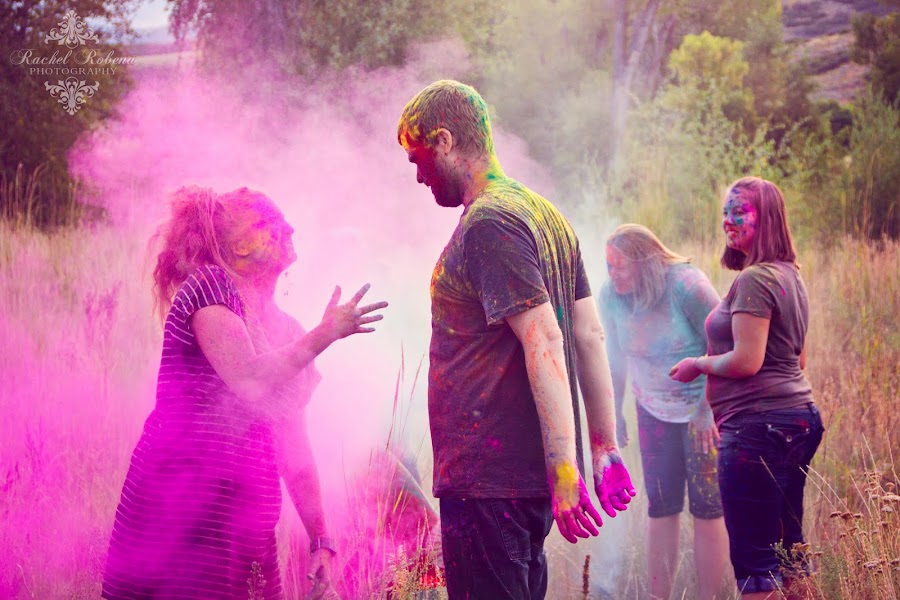 Rachel Robena Photography: Holi Powder War {blast from the past}