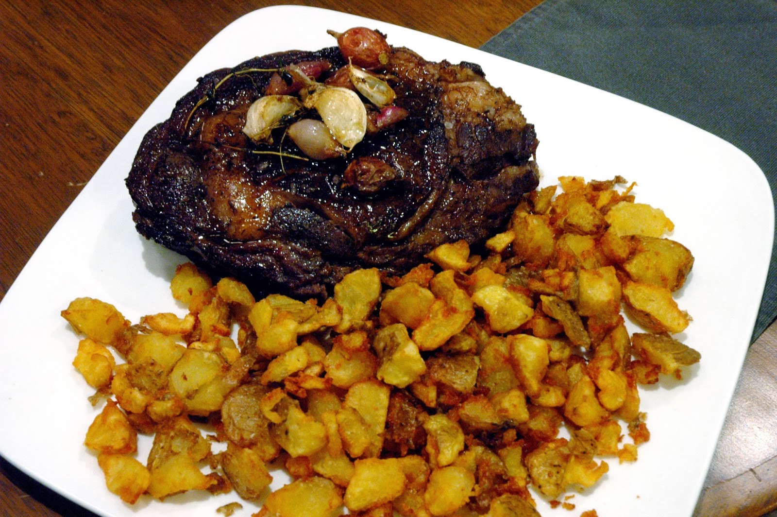 DUDE FOR FOOD: A Ribeye Dinner At Stockton Place