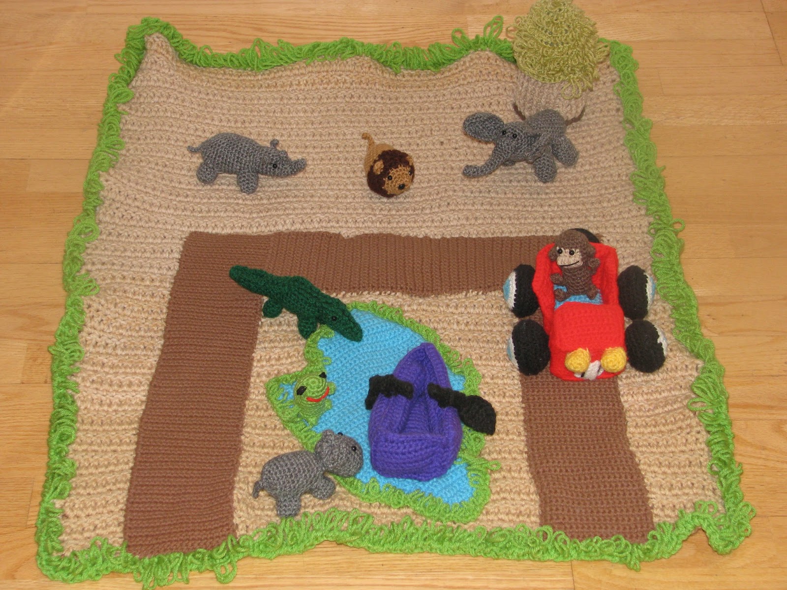 Craft Attic Resources: Jungle Project Finished