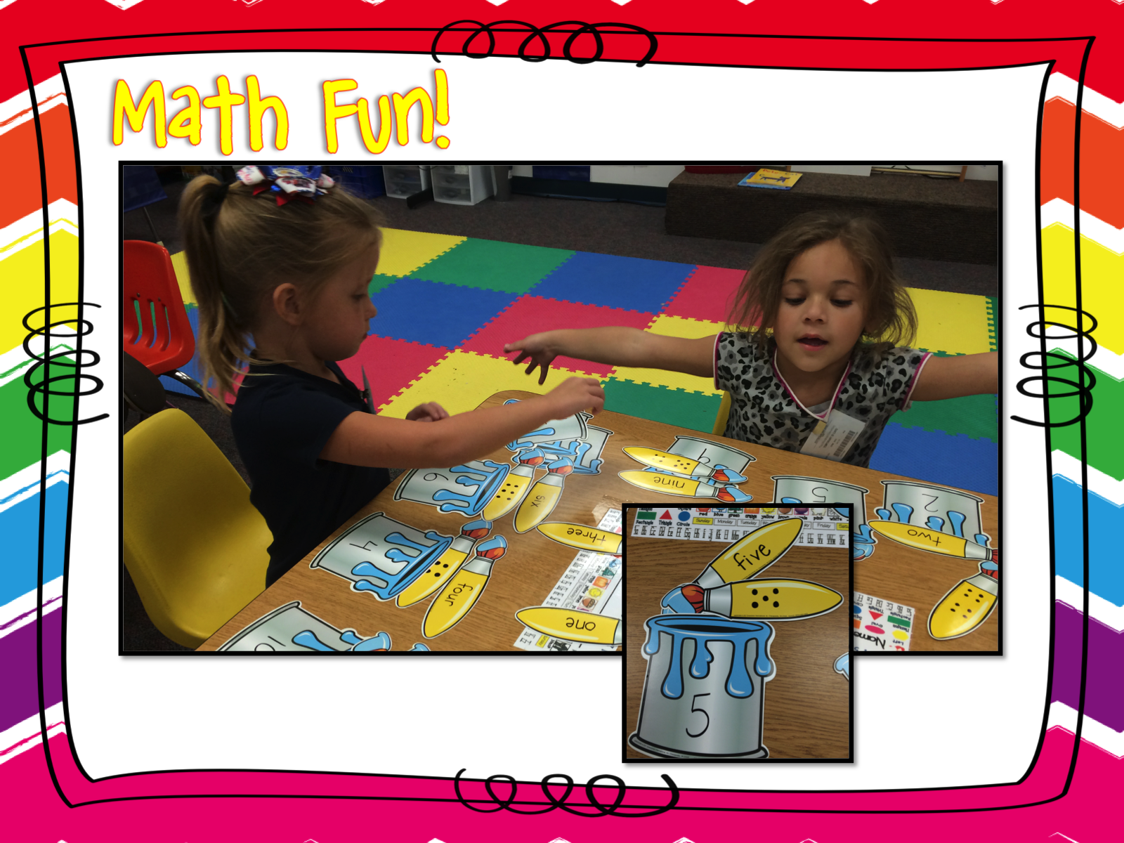 Mrs. Paul's Amazing Kinders: Math Baskets