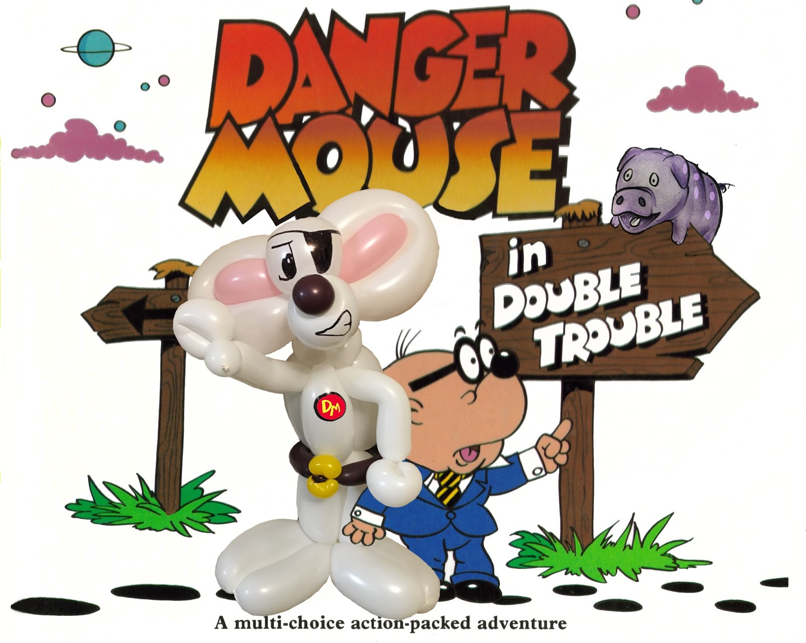 Daily Purple Pig: August 9 - Danger Mouse
