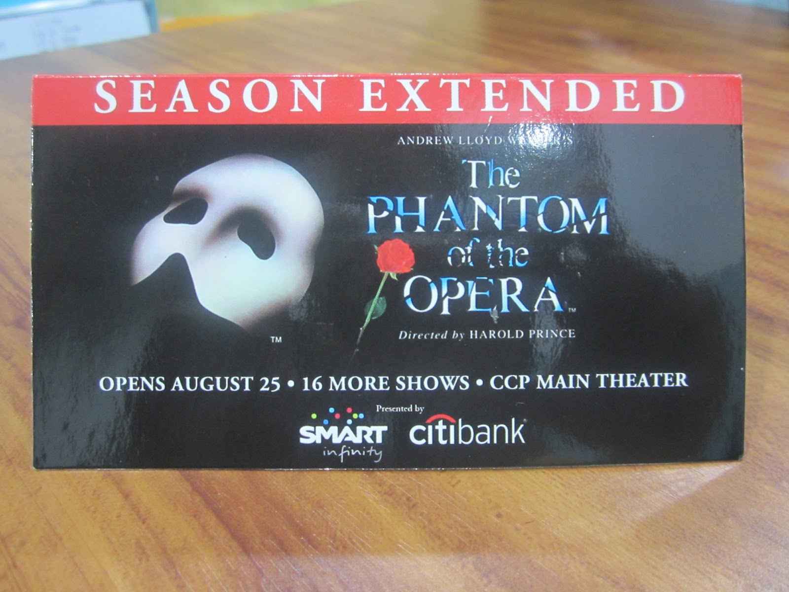 The Magic of Theater: A Phantom of the Opera Review - Geoffreview