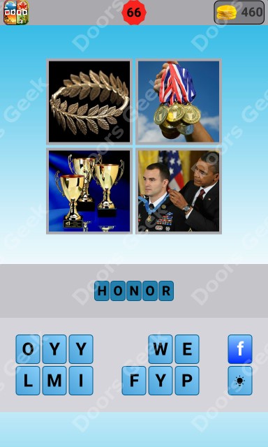 The New: 4 Pic 1 Word Level 66 Answer ~ Doors Geek