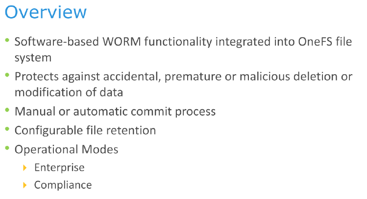Discover Technology: EMC - iSilon - SmartLock
