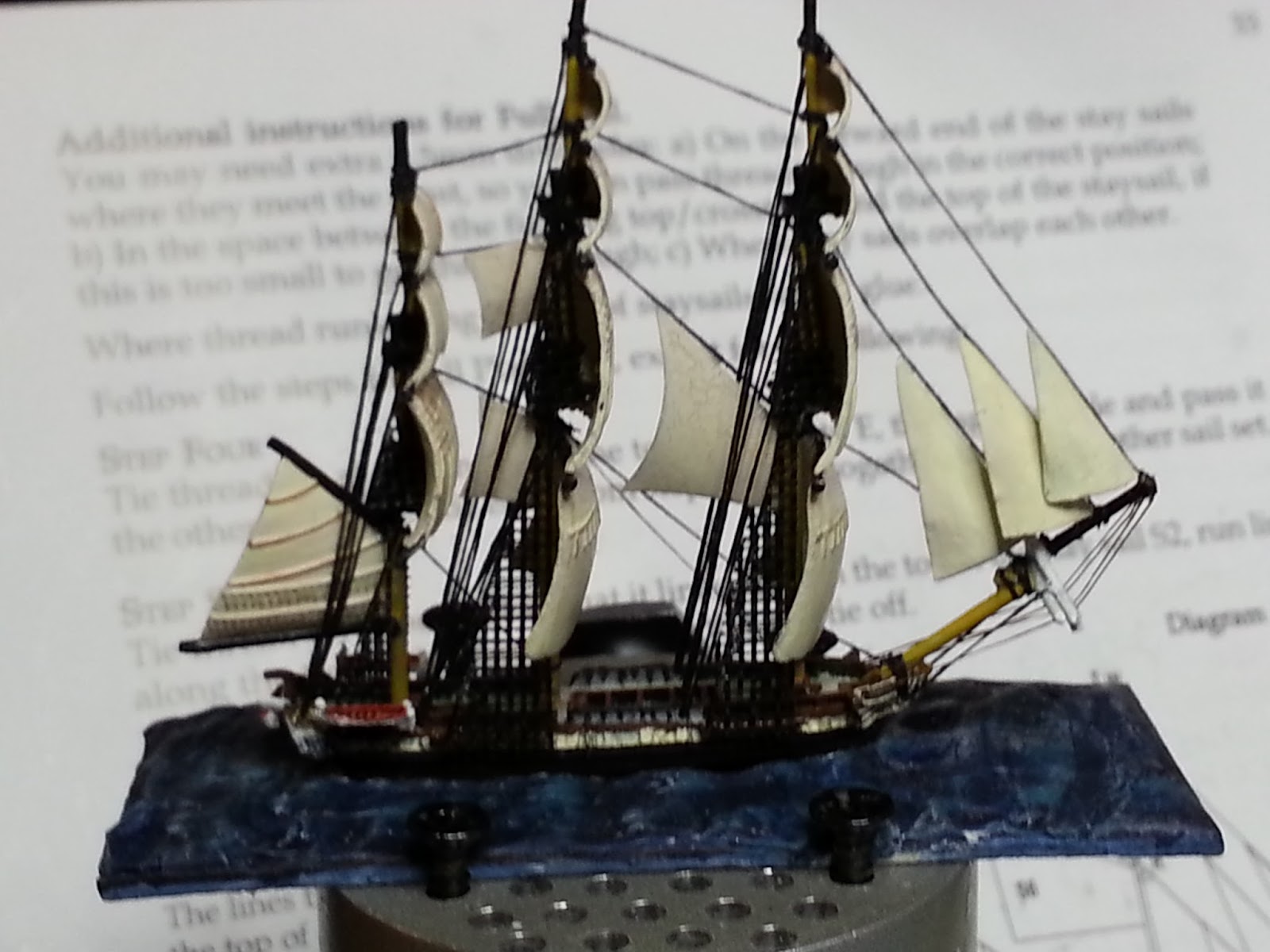 A Miniatures Hobby Room: 1/1200 GHQ USS Constellation