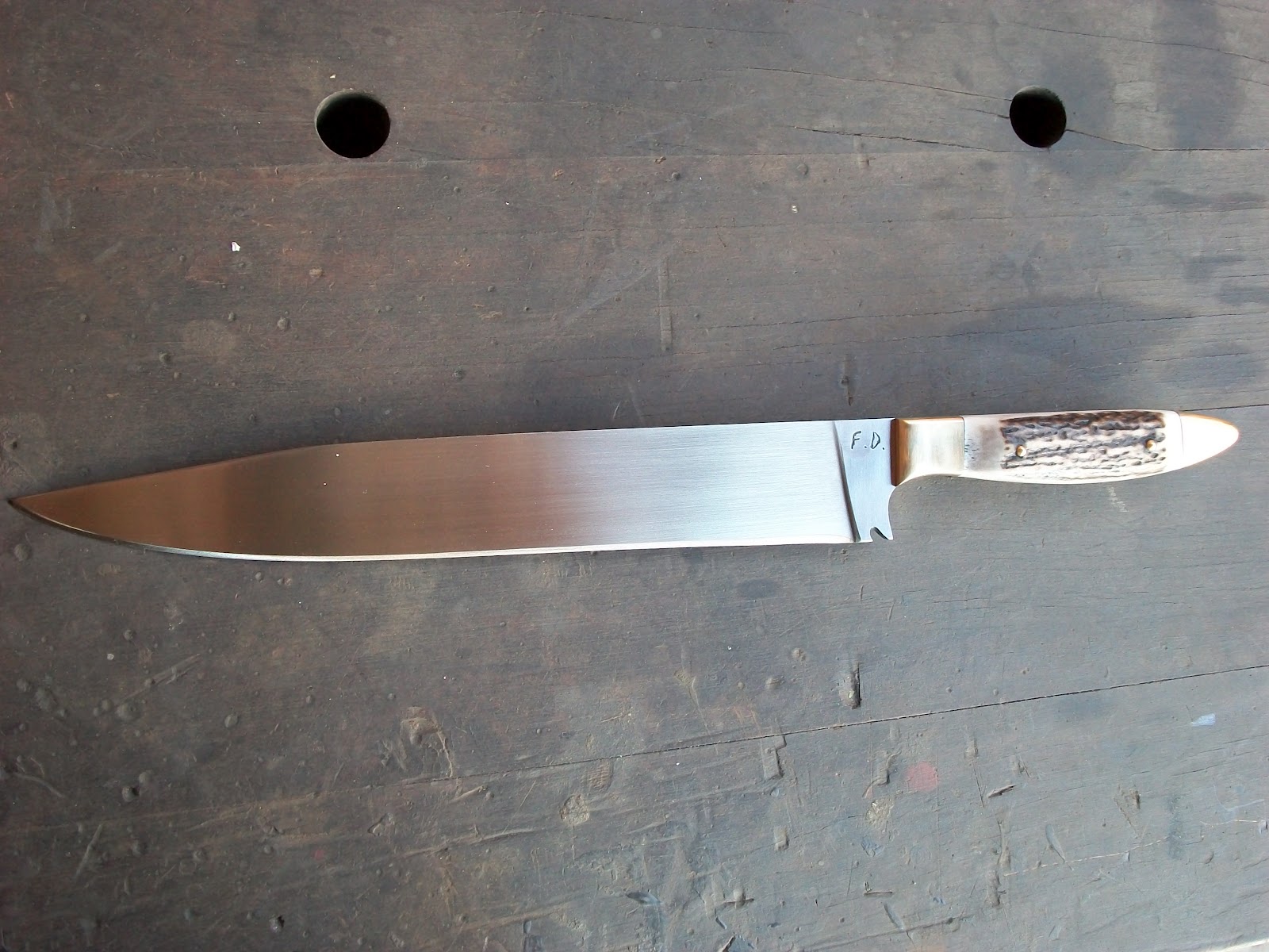 Fausto cutelaria artesanal: FACA CURVELANA EM AÇO CARBONO 5160