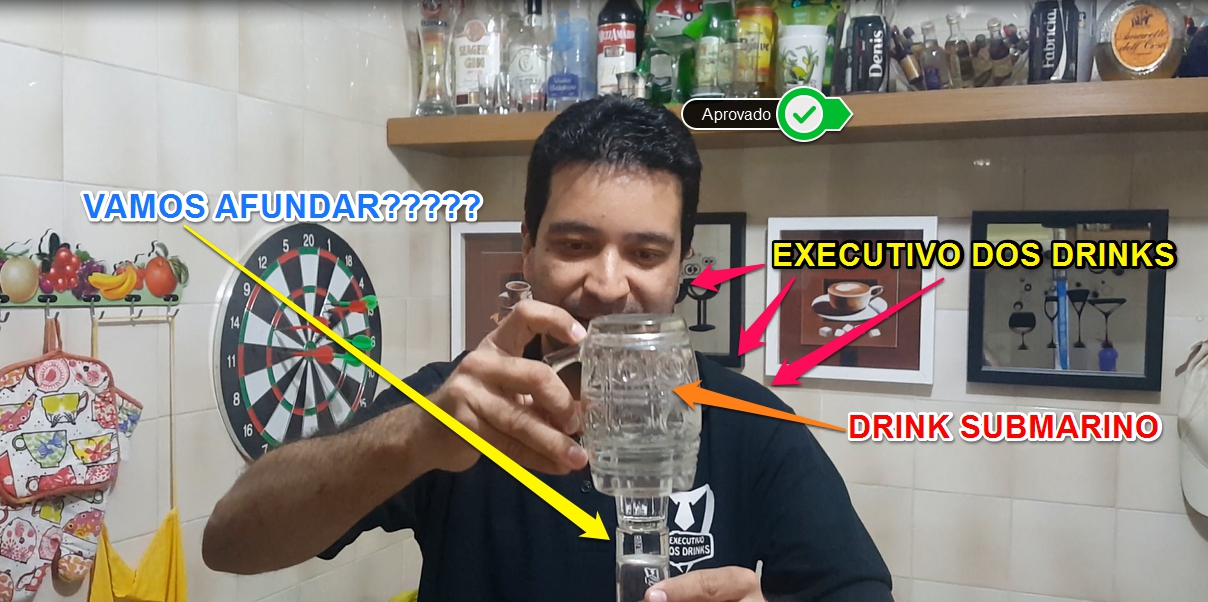 Executivo dos Drinks: Aprenda a Fazer o Drink Submarino - Executivo dos ...