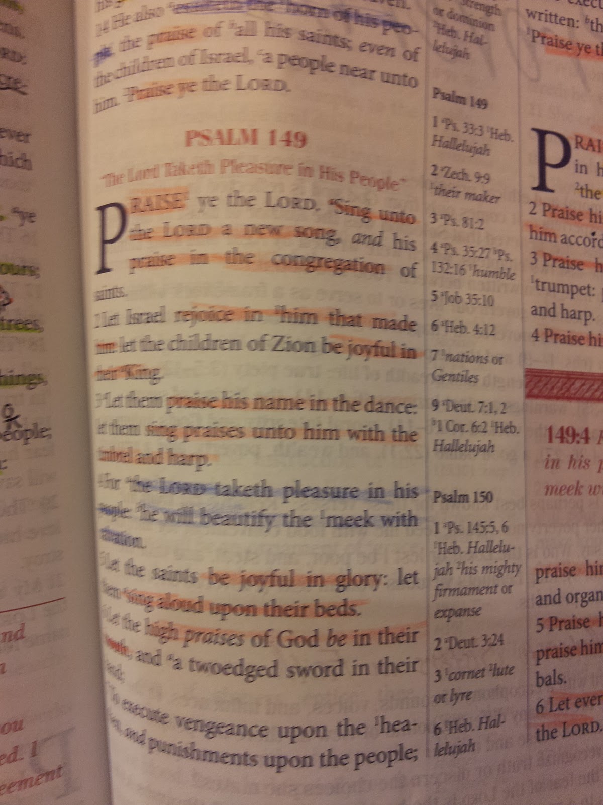 The Talbert Report: Psalm 149