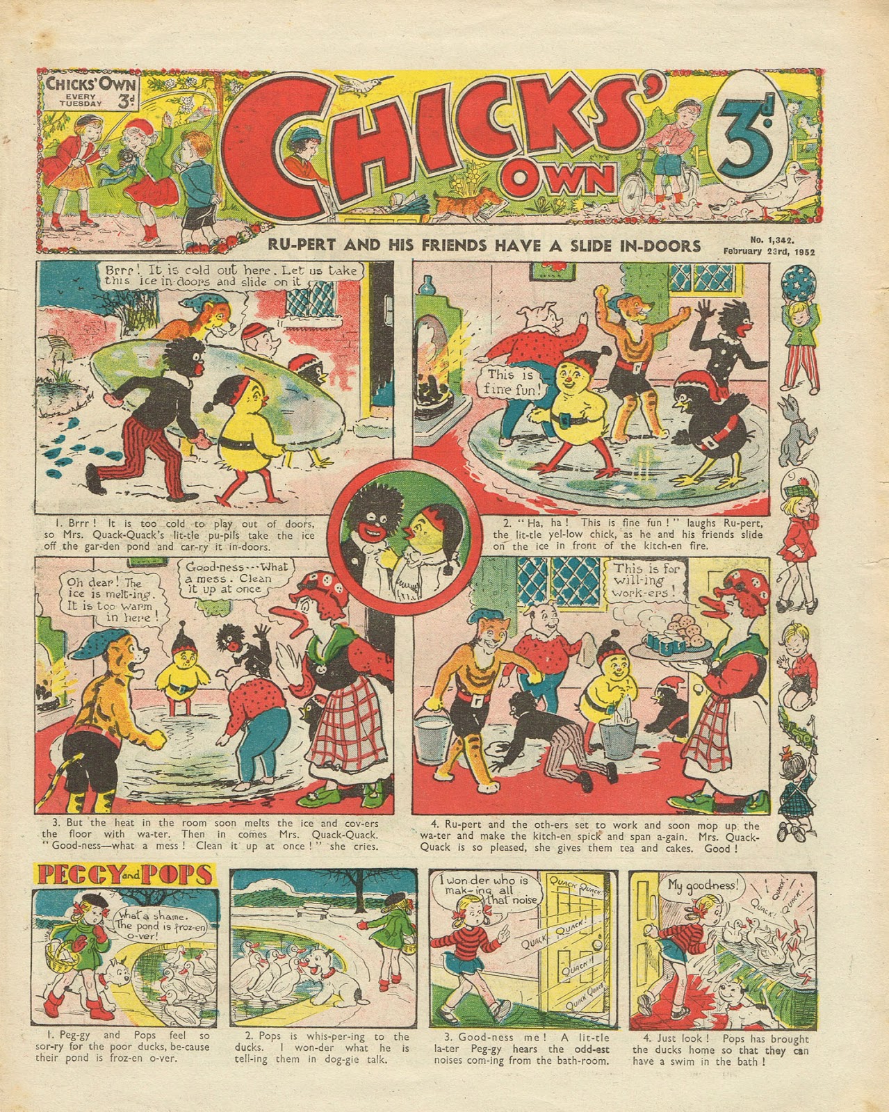 Pikitia Press Blog: English Comics Daily Diversion: Chick's Own Feb ...