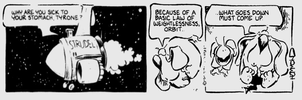 Sunday Comics Debt: A Year in Orbit